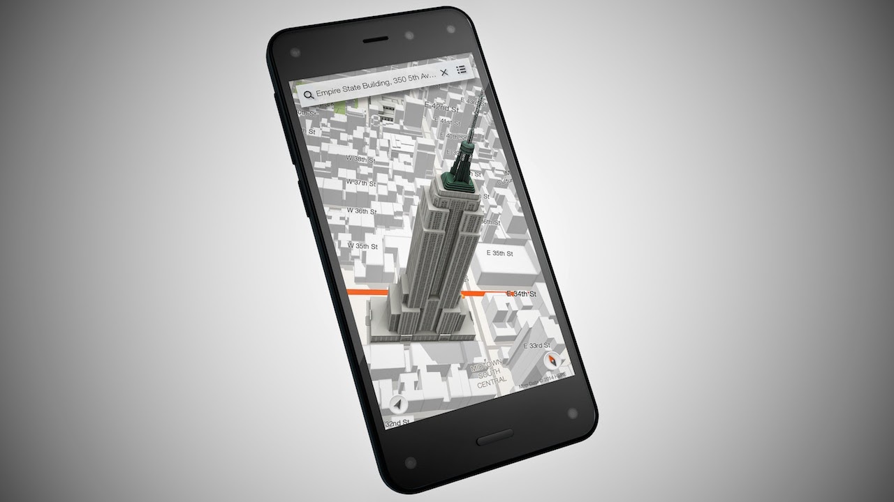 Fire Phone: The Amazon Mobile app with 3D interface - succesfull life
