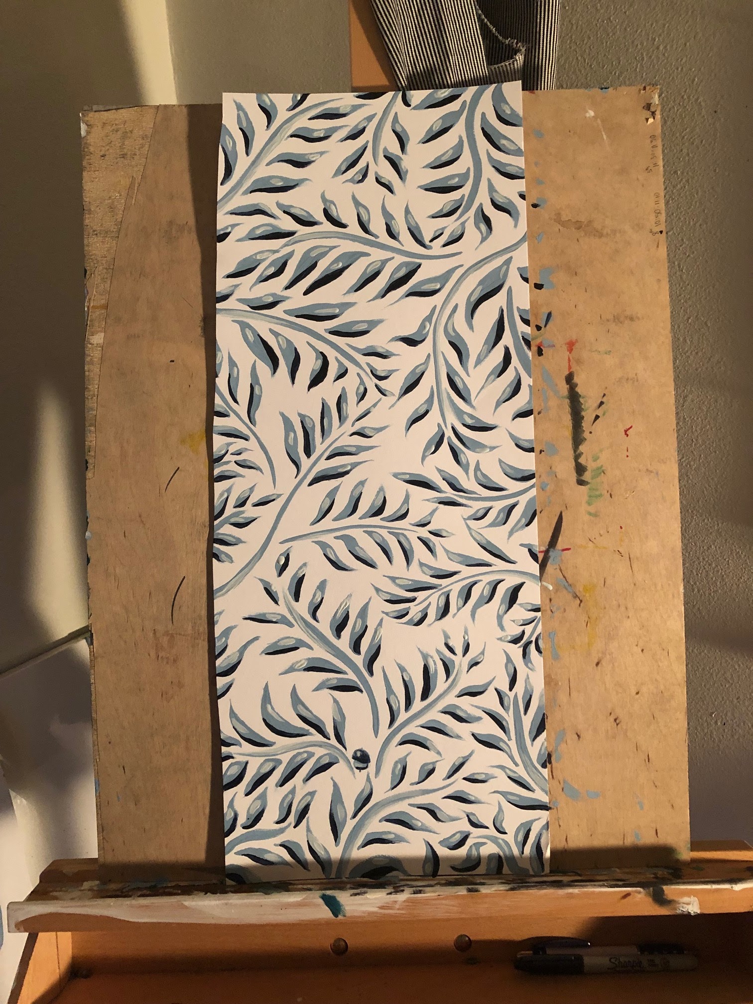 The Uptown Acorn: Hand-Painted Wall Mural