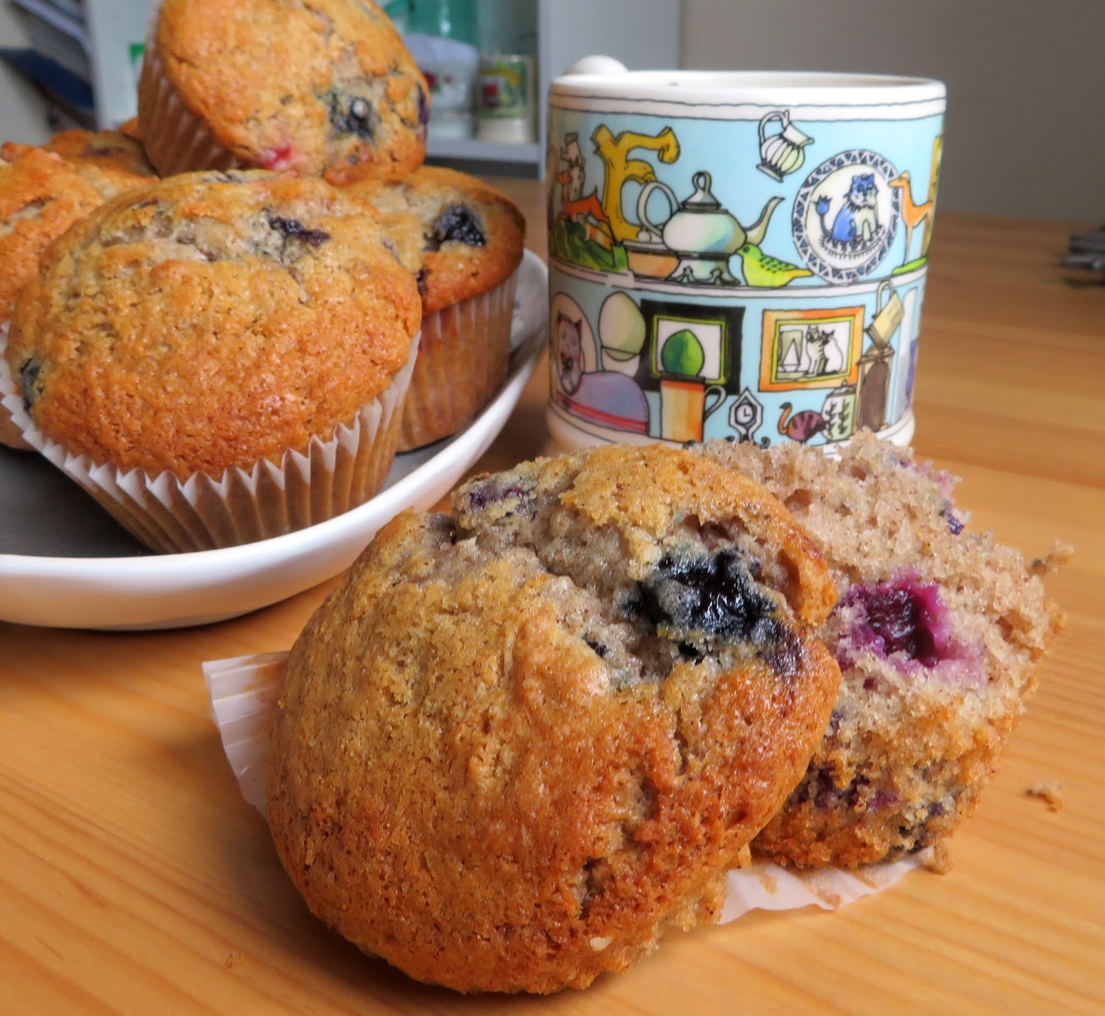 Triple Berry Muffins | The English Kitchen