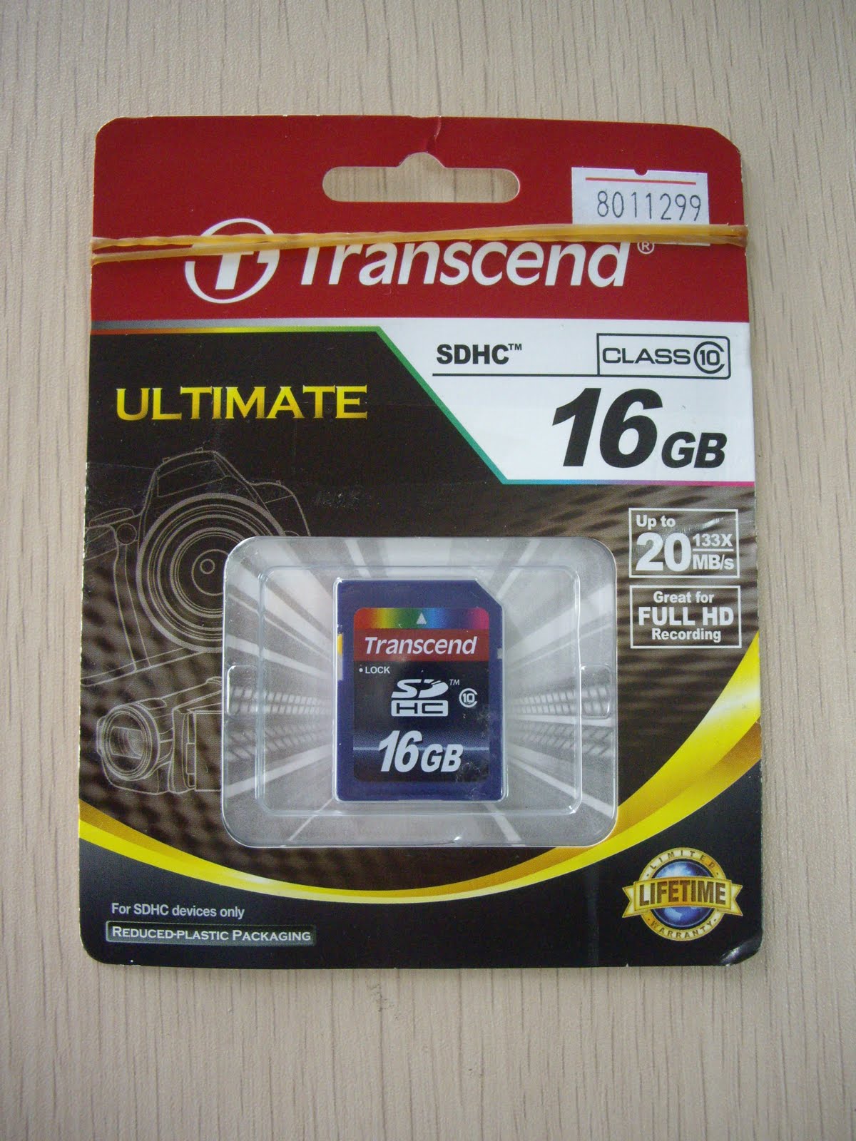 DX Reviews: Transcend 16GB SDHC SD Mega Memory Card (Class 10 High Speed)