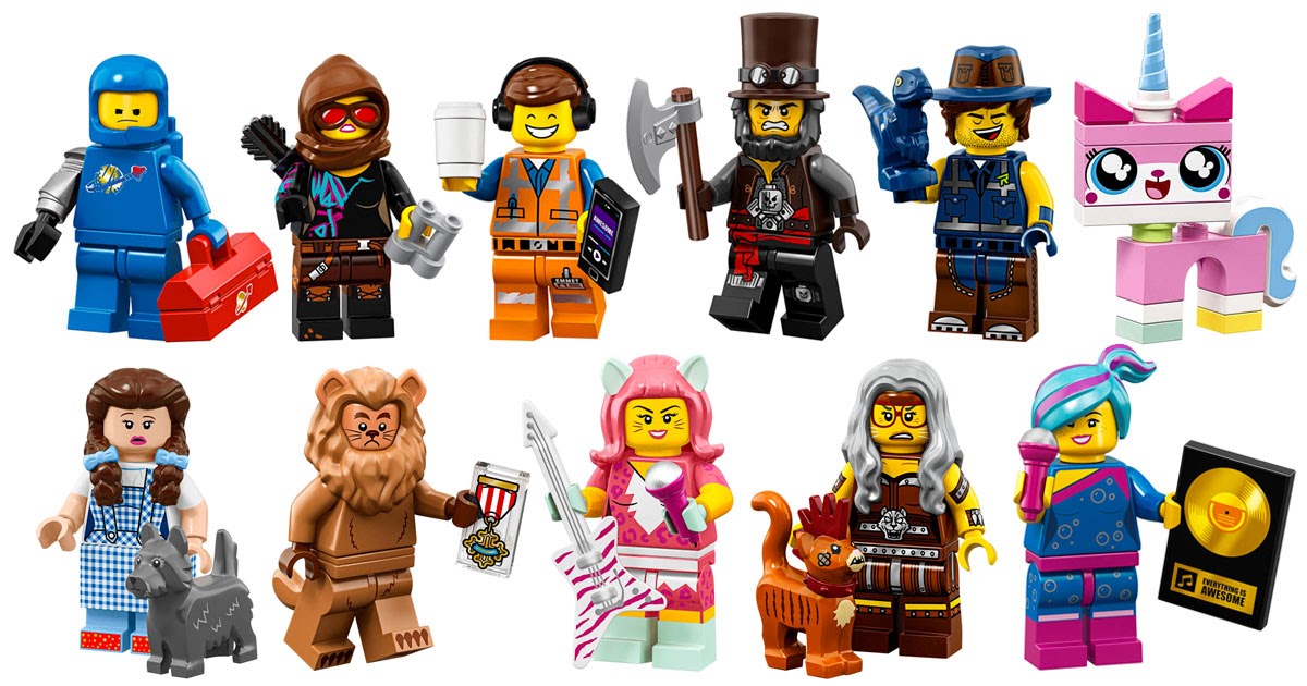 LEGO - Minifiguras Colecionáveis de Uma Aventura LEGO 2 em Alta ...