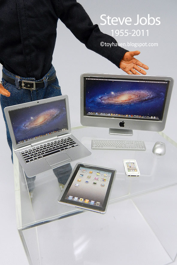 toyhaven: iCEO 1/6th scale Steve Jobs 12-inch Figure REVIEW - this one ...