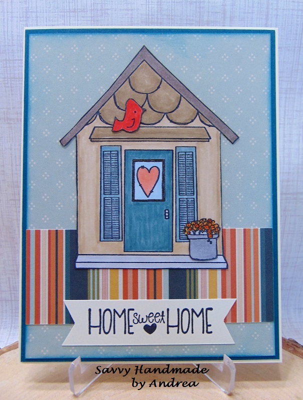 Savvy Handmade Cards: Home Sweet Home Card