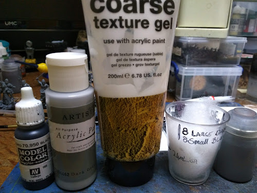 Epic 40k Urban Basing Goop