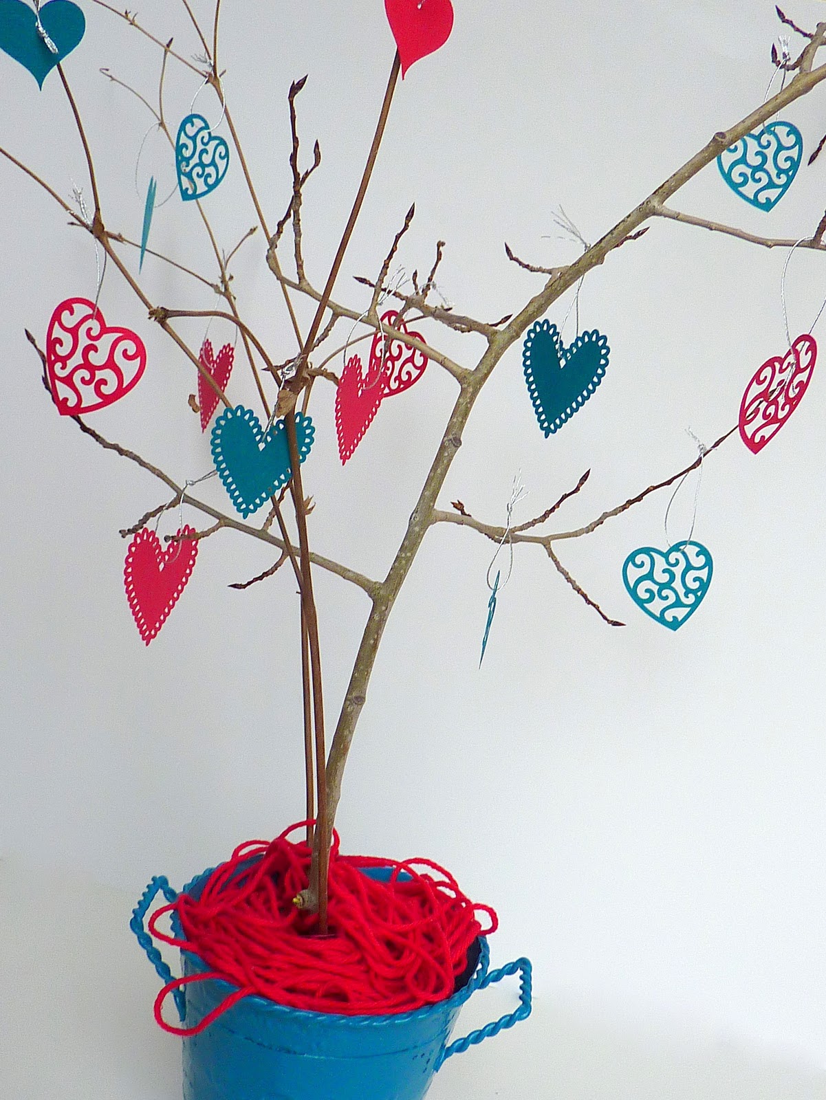 No time to be bored: Heart Tree Tutorial