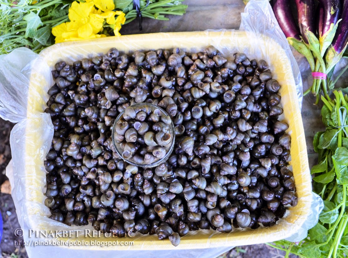 nabaraniwan a leddeg, black snails soup with lemon grass ~ PINAKBET ...