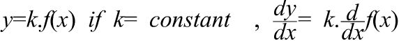 All differentiation Formula ~ KD Learners
