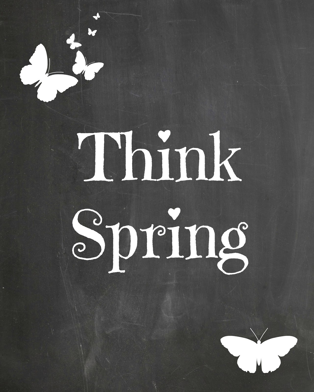 We Can Do This!: Think Spring!