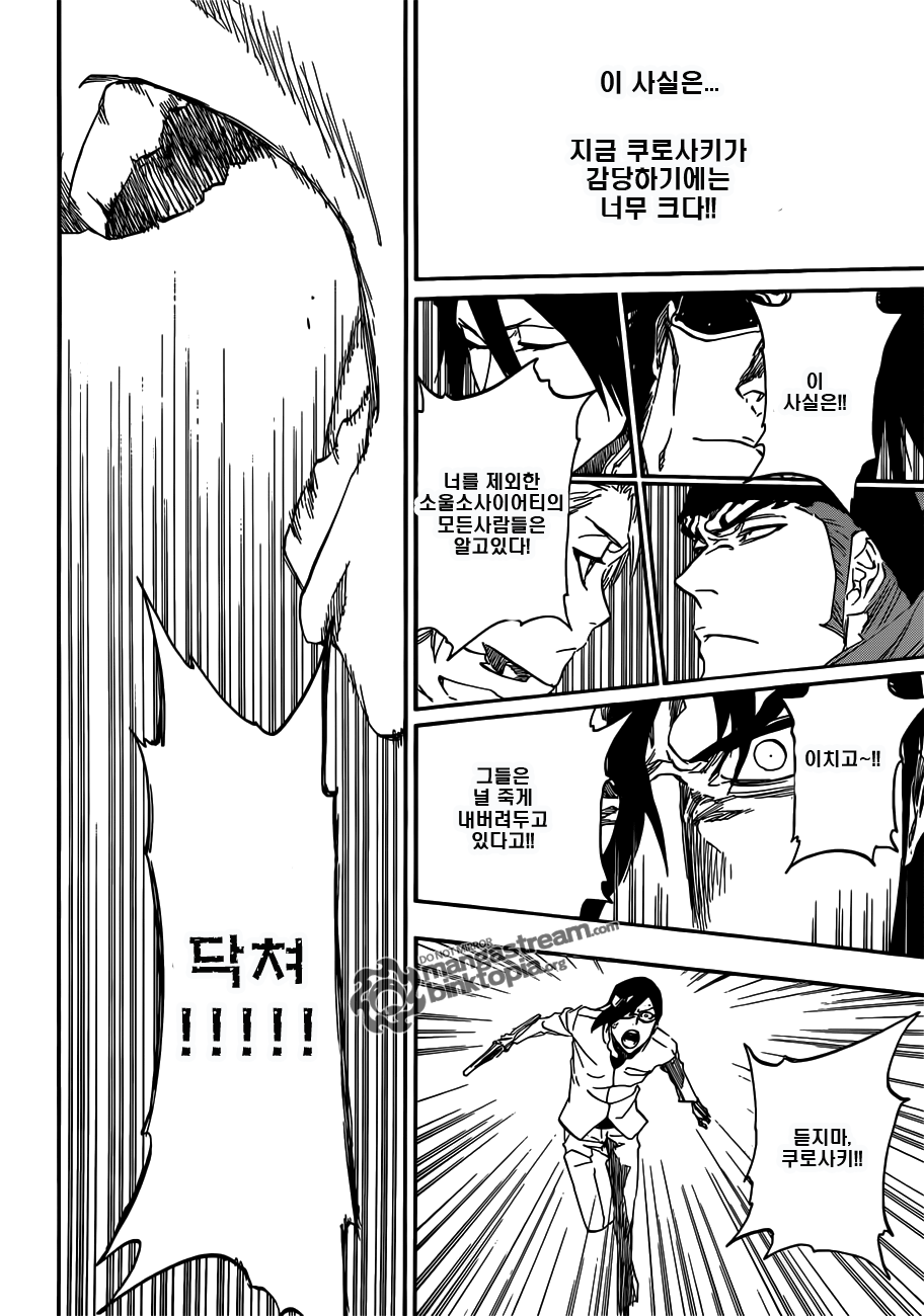 블리치(Bleach) 486(474)화 번역] "Tsukishima is finally ...