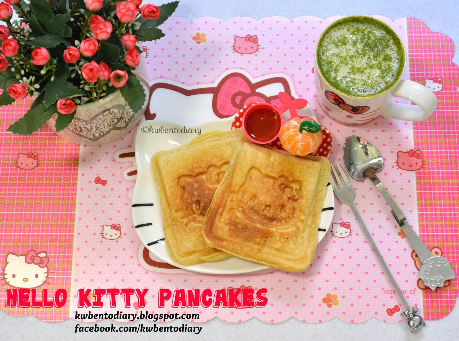 Karenwee's Bento Diary: Hello Kitty Moods~Breakkie & Lunch