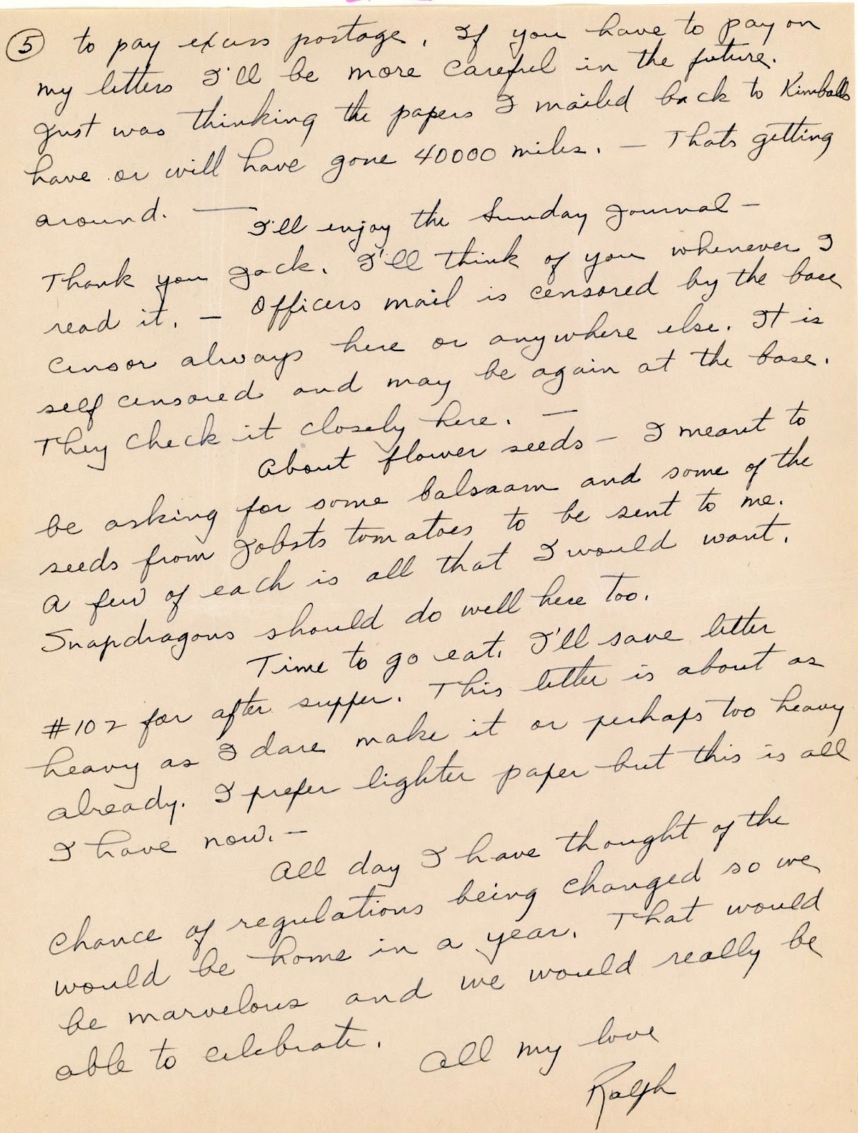 The Loudon World War II Letters: July 2016