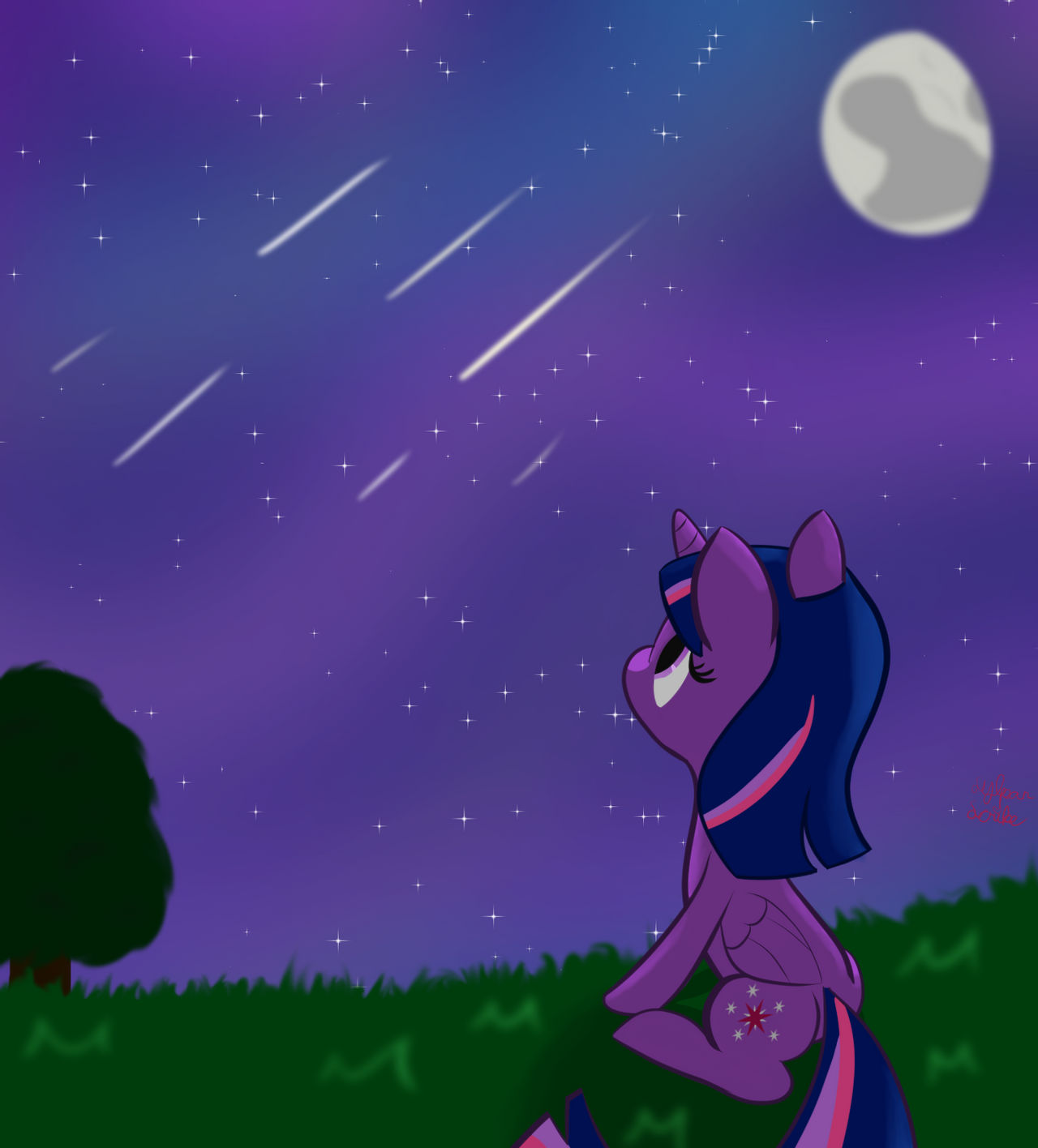 Mlp Night Sky