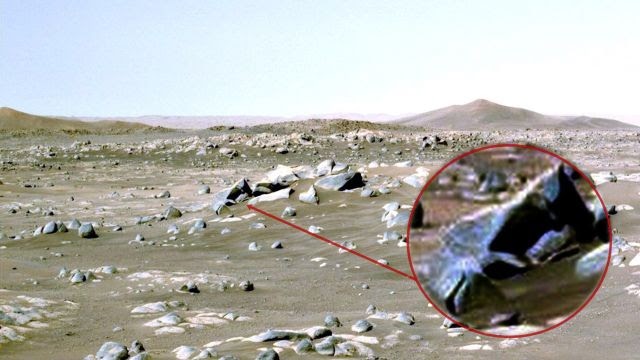 Debris from crashed object caught by Perseverance Mars Rover