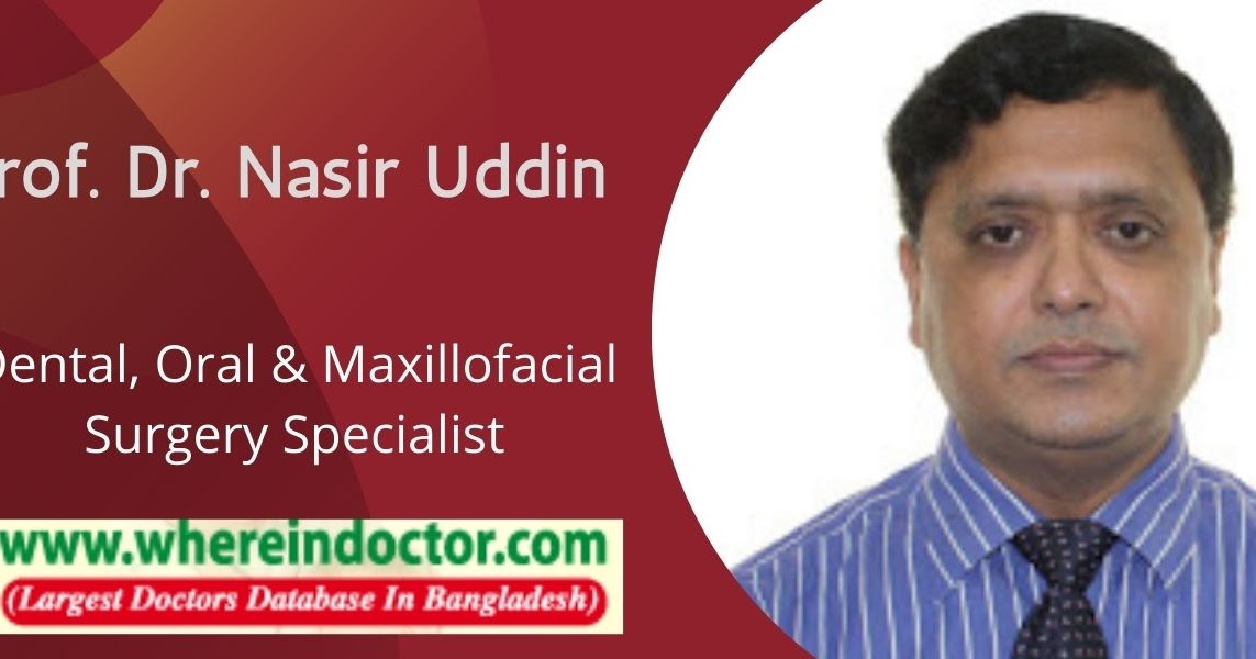 Profile of Professor Dr. Nasir Uddin - Where In Doctor