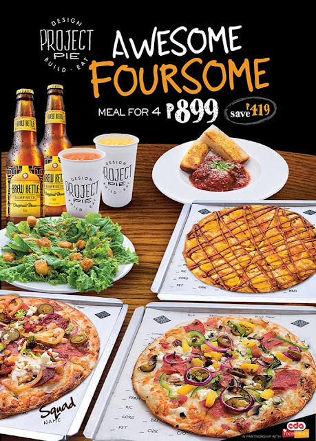 Now You Can Have Awesome Foursome with Project Pie! | Chef Jay's Kitchen