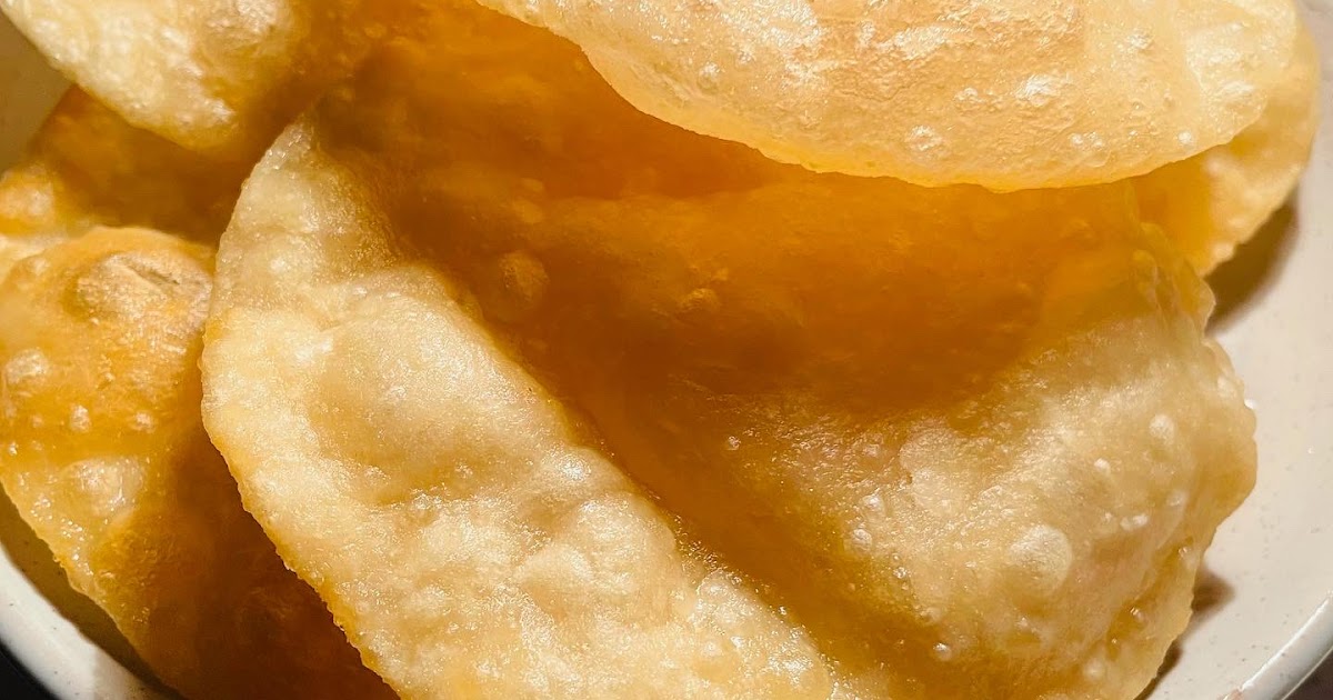 Plain Puri or Poori Recipe