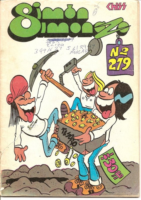 Mexico Comic Sonrisas: Simón Simonazo (276 al 280)