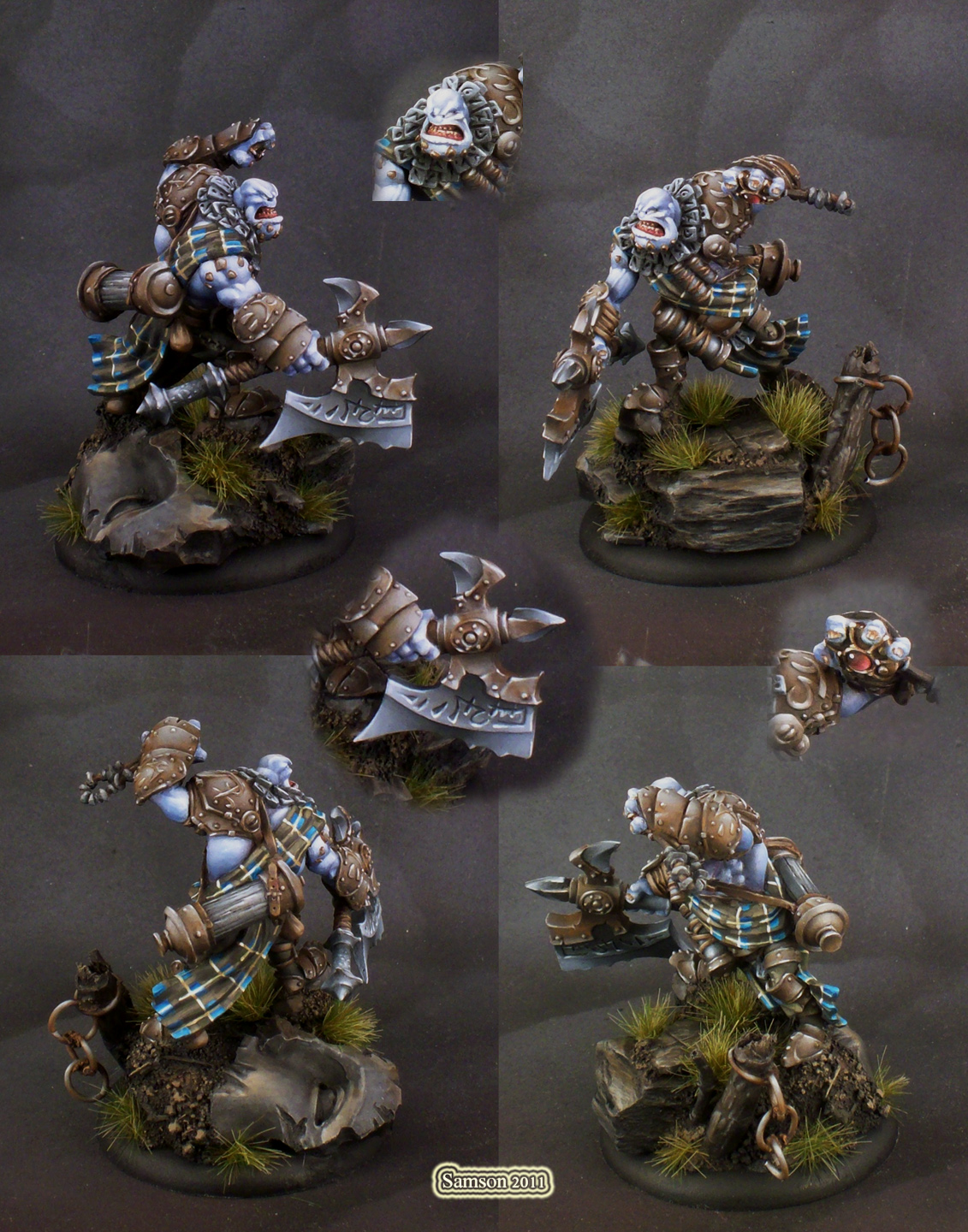 samson minis: Madrak Ironhide Finished!