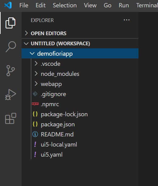 Get Started with Visual Studio Code for Fiori development using Fiori ...