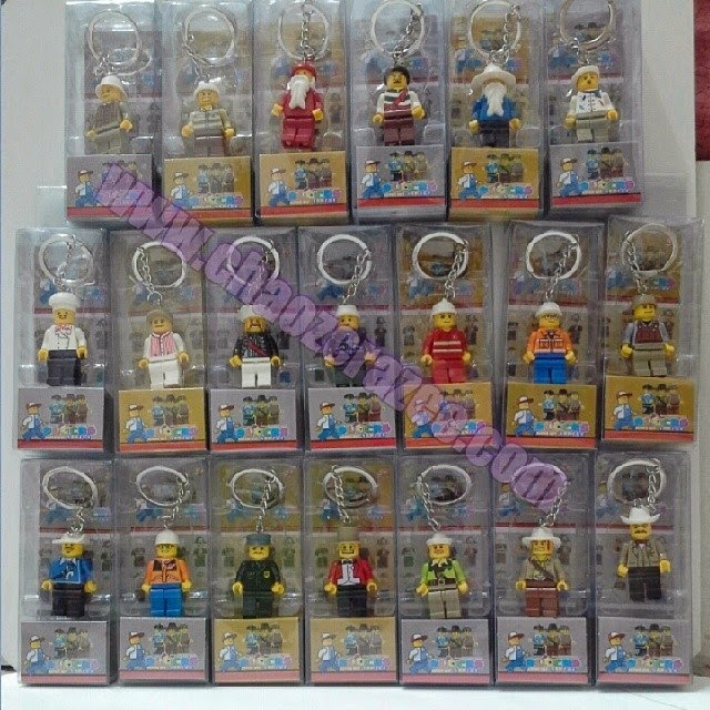 Hobbyz Mania by Chaoz Crazee: Lego Compatible Mini Figures Keychain