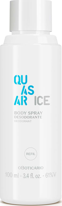 Quasar Ice o Boticário - Lianna Sene