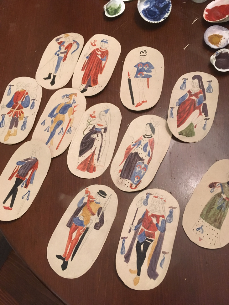 Aldus Makes Medieval: Set of 15th Century Playing Cards