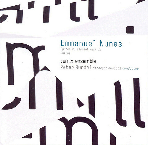 sound + vision: Emmanuel Nunes (1941-2012)