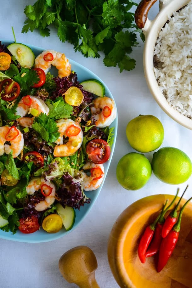 Thai Prawn Salad | Kitchen Assassin