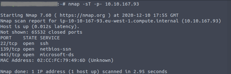 Network Services SMB Write-Up | TryHackMe