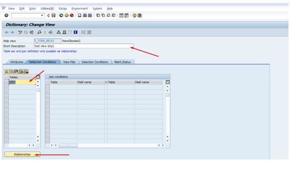 Step by Step tutorial on creating Help View in SAP ABAP