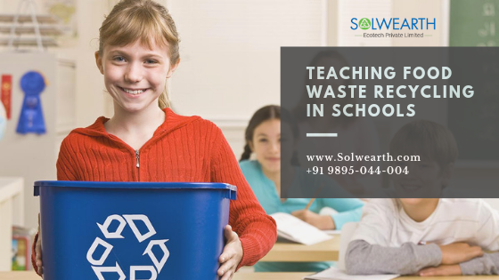 Waste Composting Machine: Teaching food waste recycling in schools