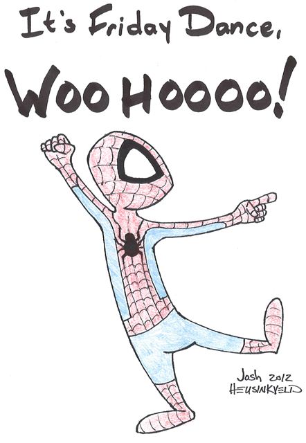 Josh's Another day of Paradise: It's Friday Dance, Woo Hoooo!