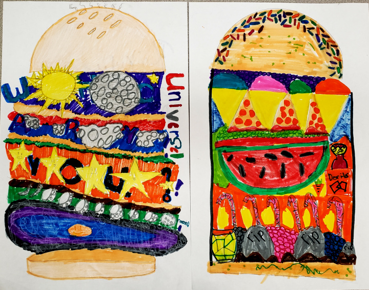 Mrs. Pearce's Art Room : Silly Sandwich