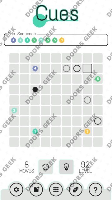 Cues Level 92 Walkthrough ~ Doors Geek