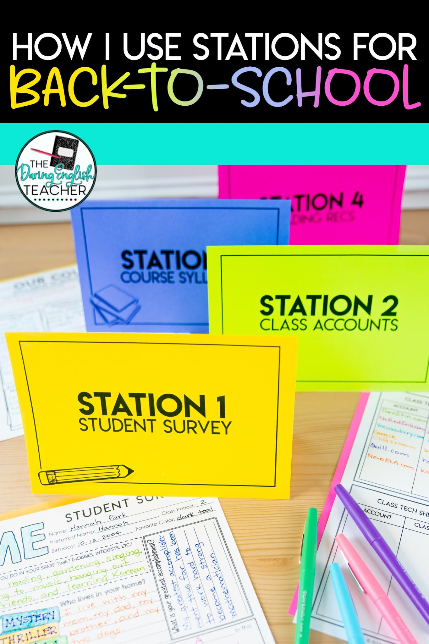 Classroom Stations at Emily Wolcott blog