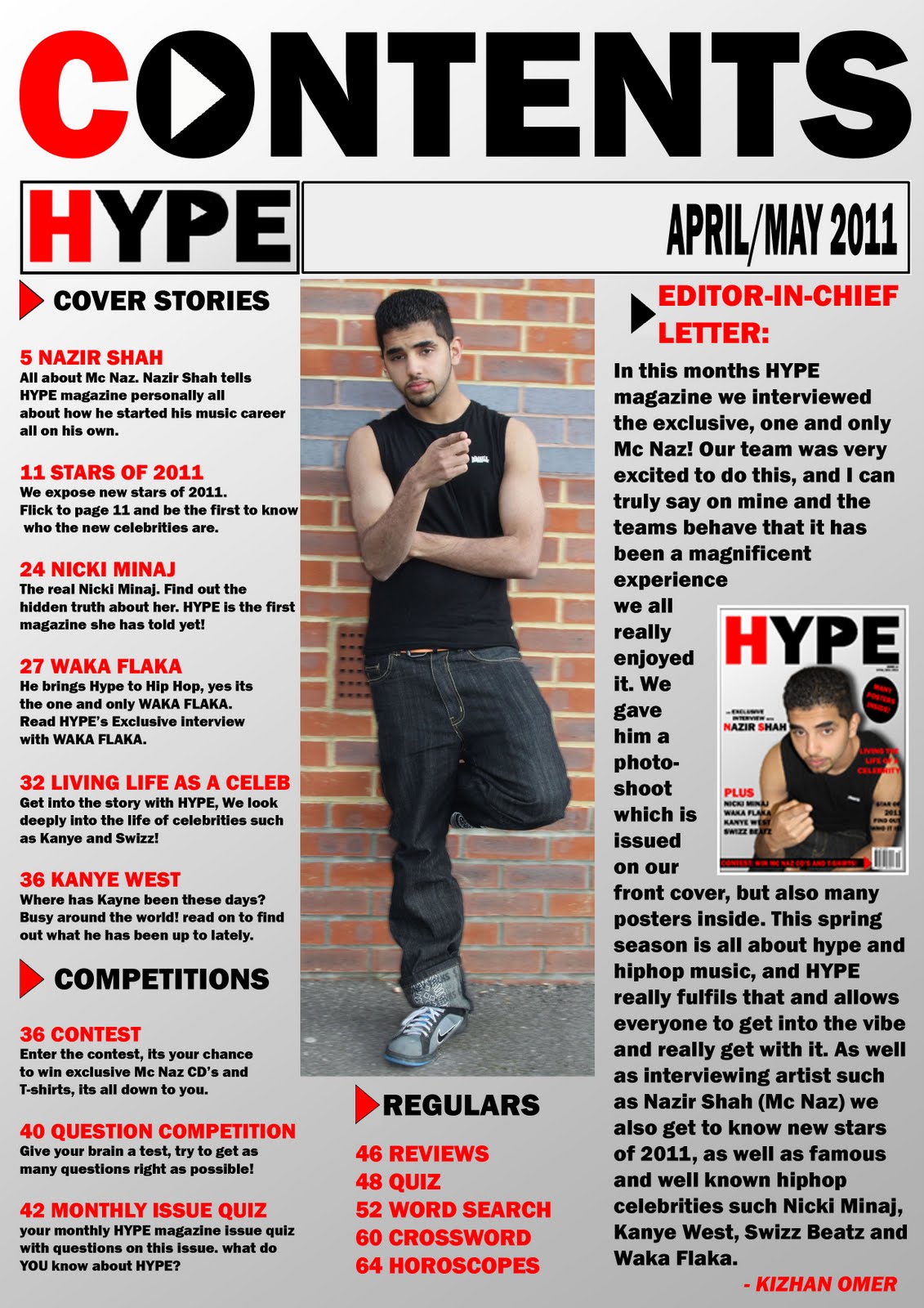 Kizhan's Hip Hop Music Magazine: HYPE Magazine Evaluation