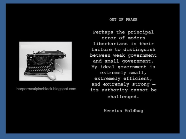 Out of Phase: Mencius Moldbug & NRx - Geeks for Monarchy