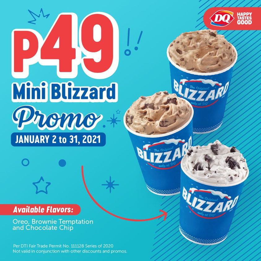 Manila Shopper: Dairy Queen Mini Blizzard Promo