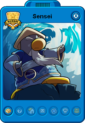 Sensei only has 1 background, this is Sensei's background: