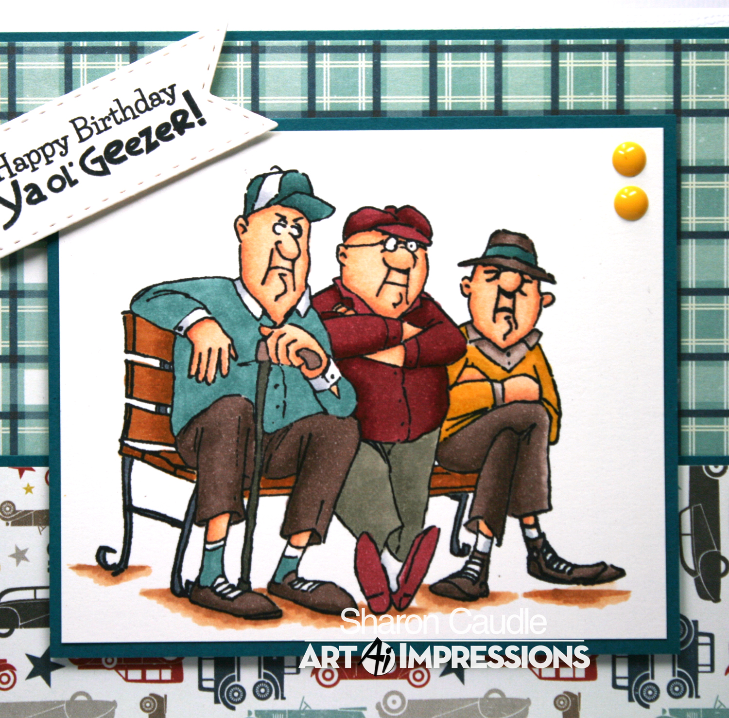 Gramma's house of cards: Happy Birthday ya ol' geezer!! Featuring Art ...