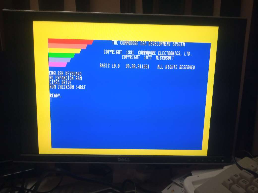 Making a C64/C65 compatible computer: More work on HDMI video output