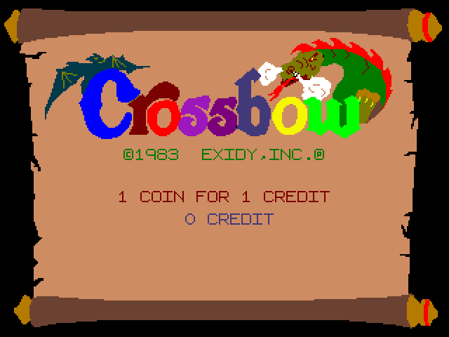 VGJUNK: CROSSBOW (ARCADE)