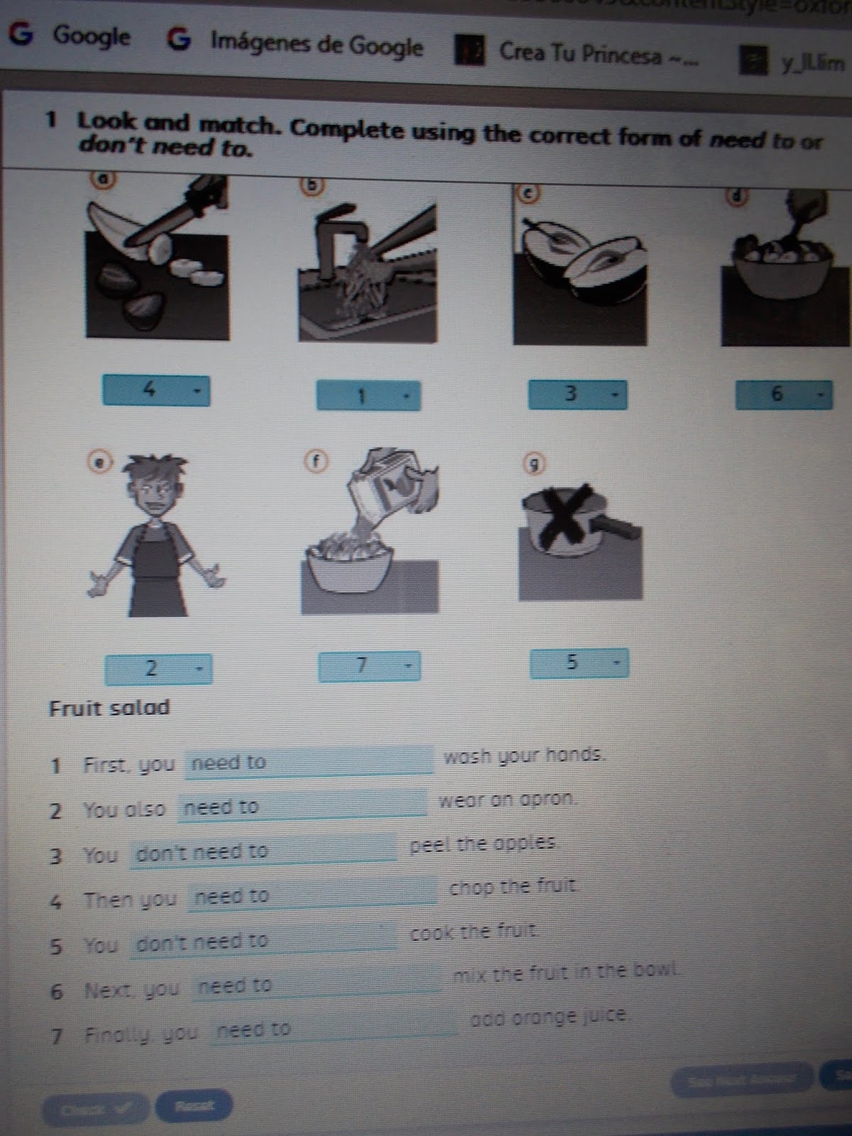 Inglés Sexto Tahíche Curso 2019 2020: We need to correct homework