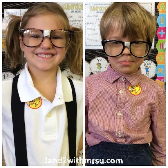 Educating Joy: School Spirit Week | Pajama Day and Nerd Day