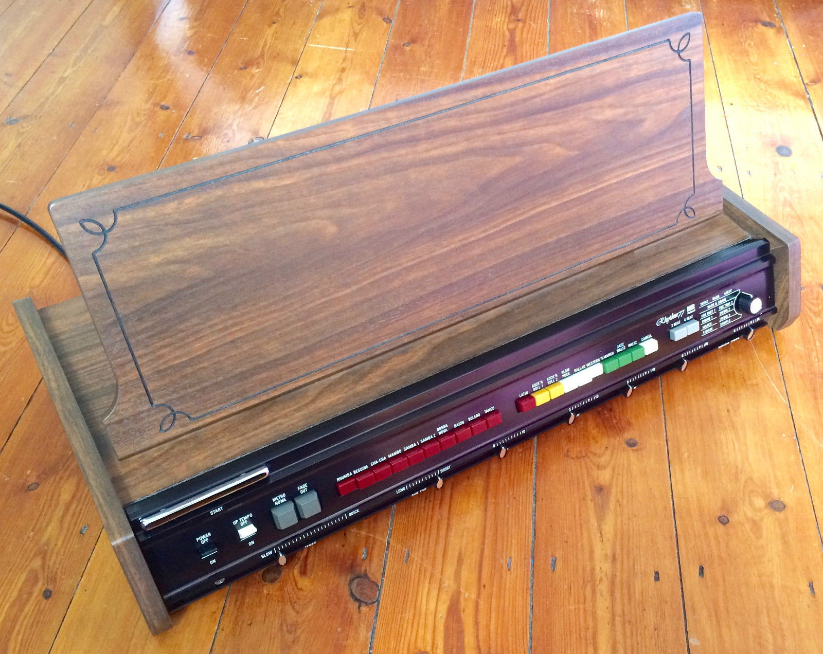 MATRIXSYNTH: ROLAND TR-77 Rhythm 77 Analog Drum Machine c.1972, SN 061449