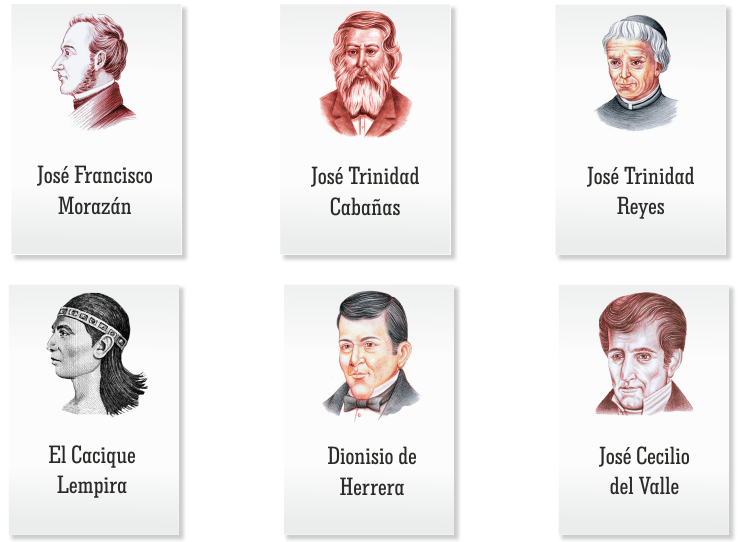 Heroes Nacionales de Honduras