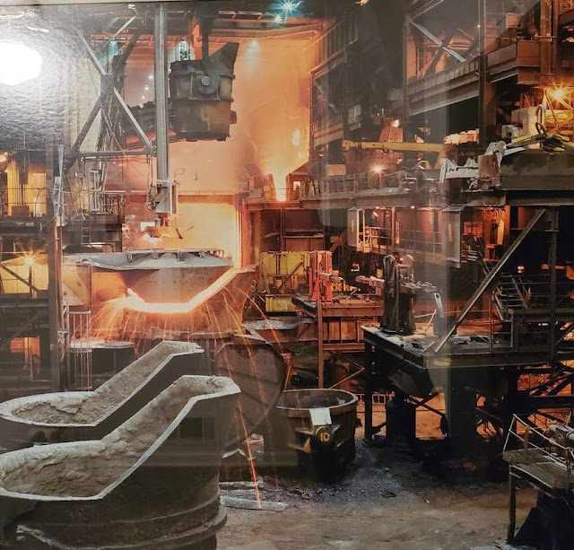 Industrial History: Steel Mill Ladles and Overhead Cranes