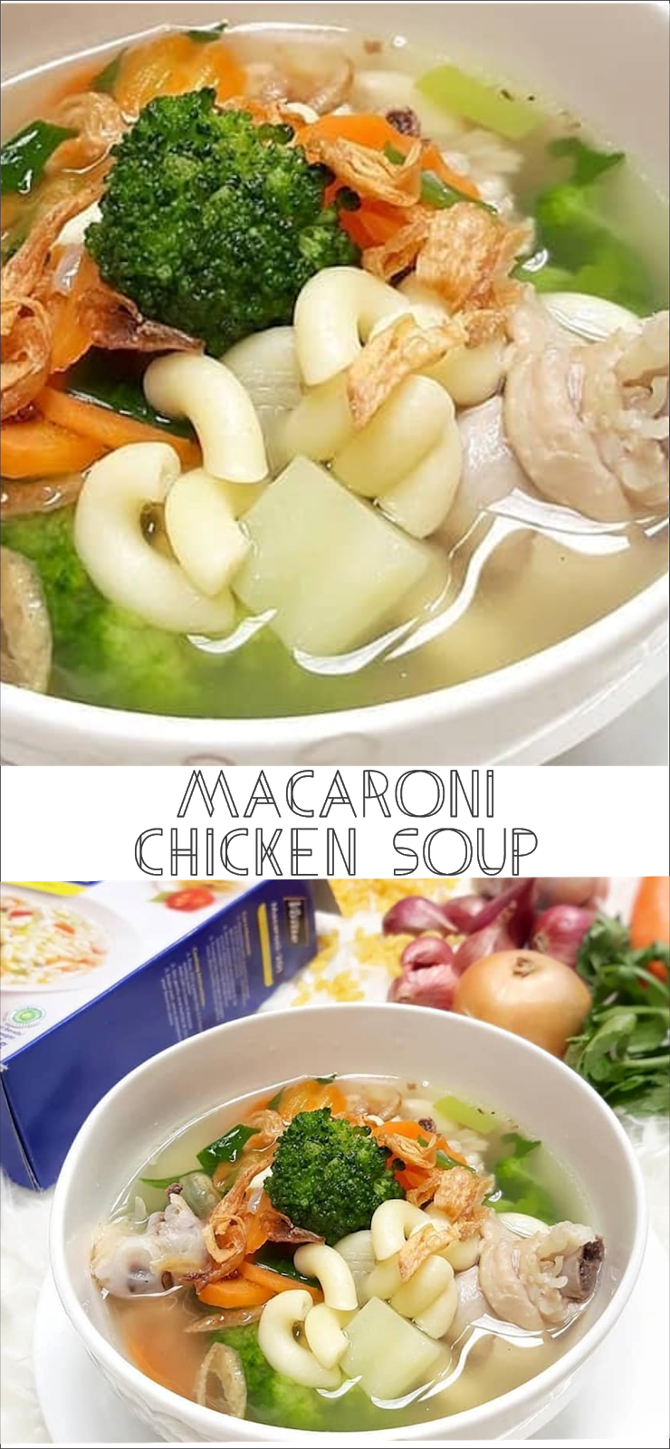 Macaroni Chicken Soup | Floats CO
