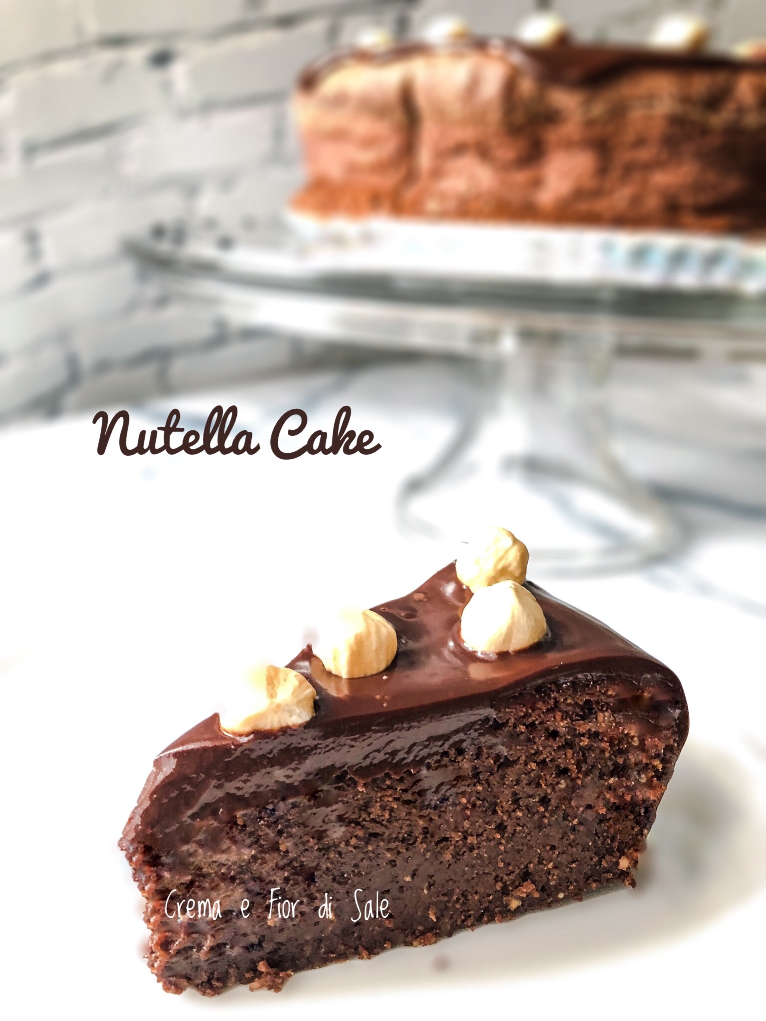 NUTELLA CAKE