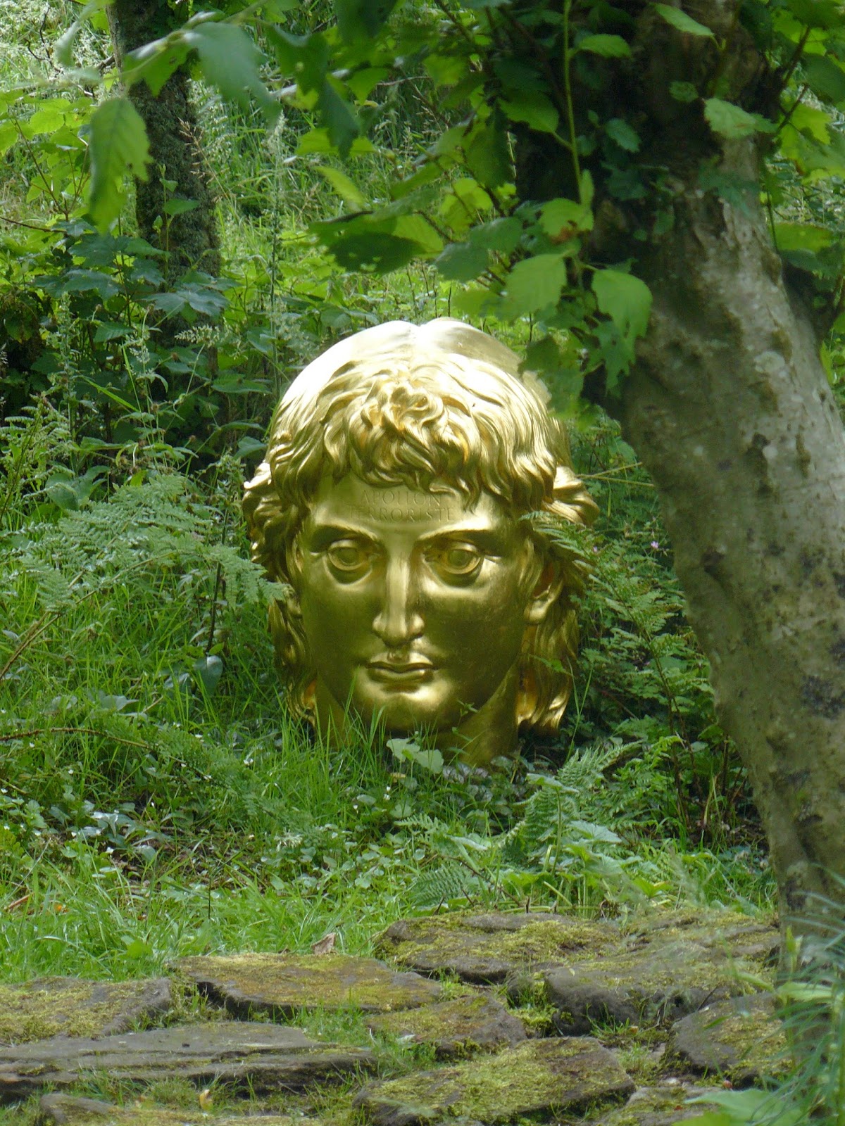 Some of the works surprise, such as the golden head ofApollo. It ...